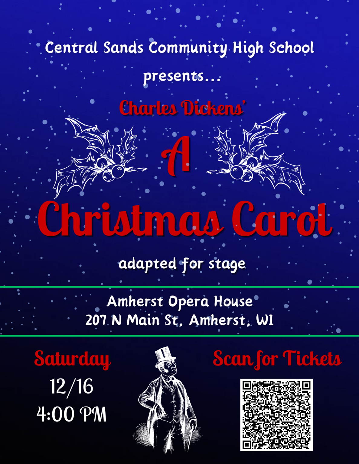 A Christmas Carol – Amherst Opera House Company